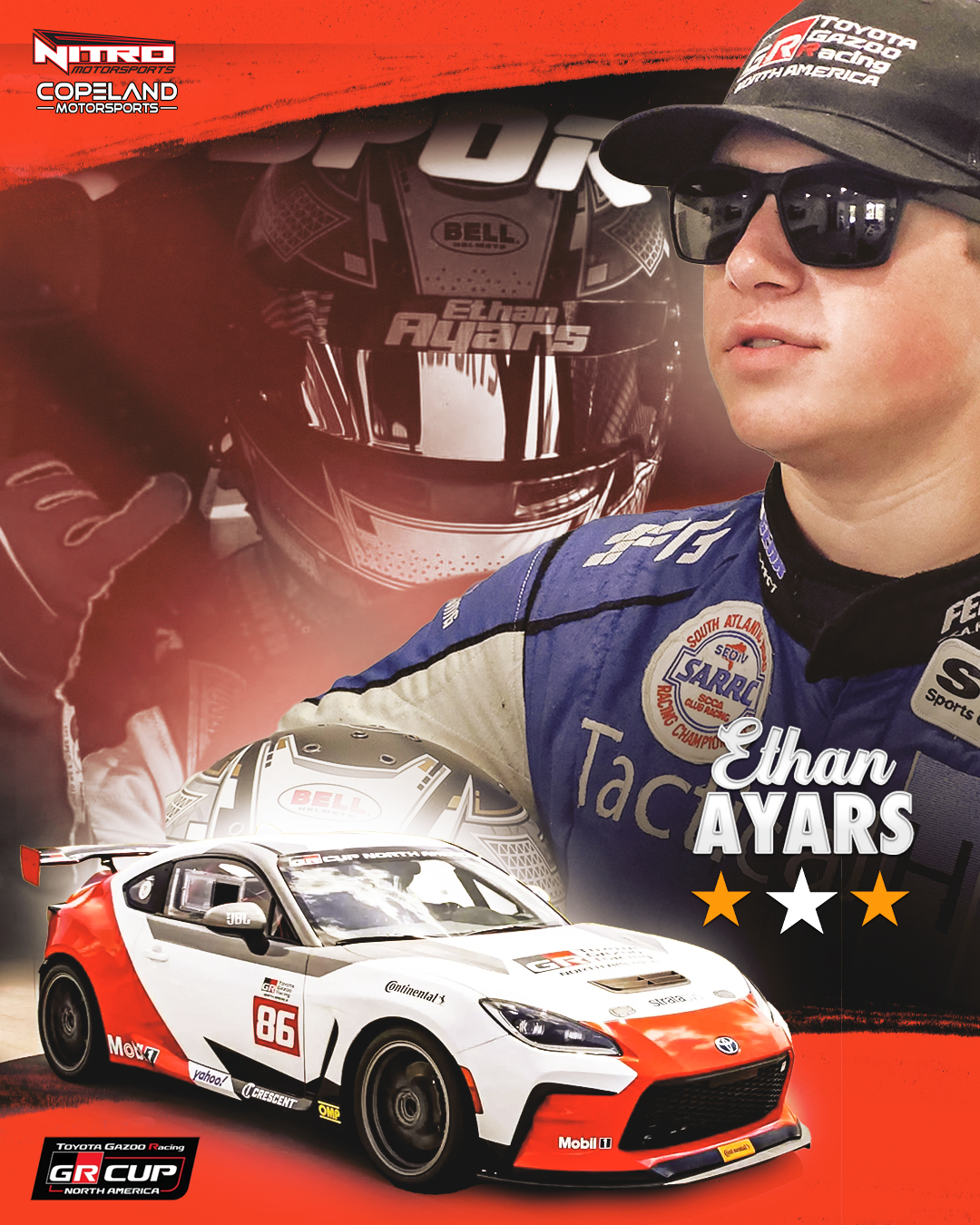 Ethan Ayars Set for Toyota GR Cup North America in 2025 with Nitro ...